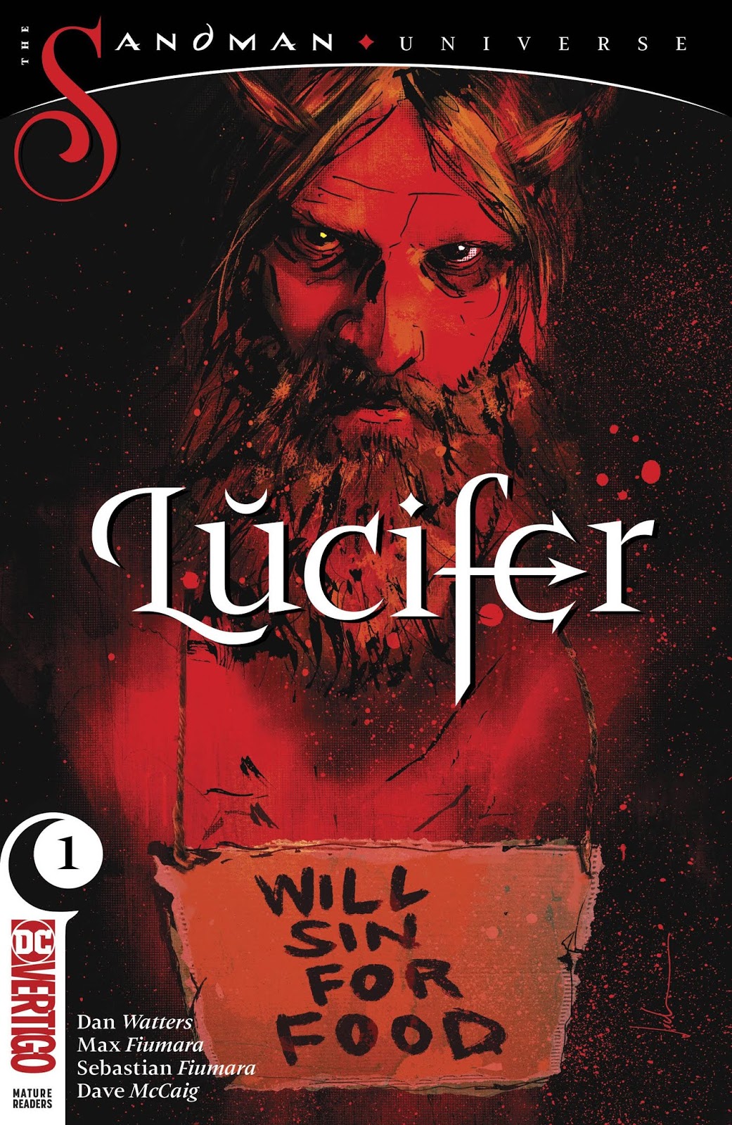 Super Hero Comic Books: Lucifer #1 Vertigo Comics Sandman Universe