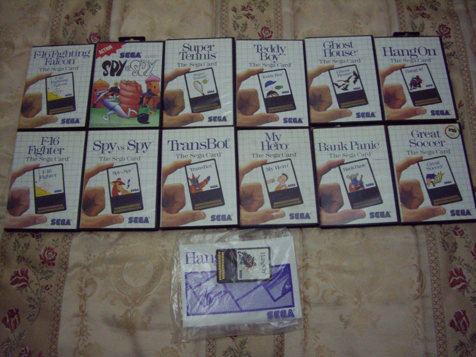 Sega Card: los juegos en formato tarjeta de Sega Master System