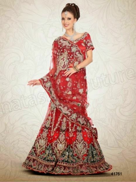 Wedding-Bridal Wear Lehanga-Sharara and Choli Design New Fashion for ...