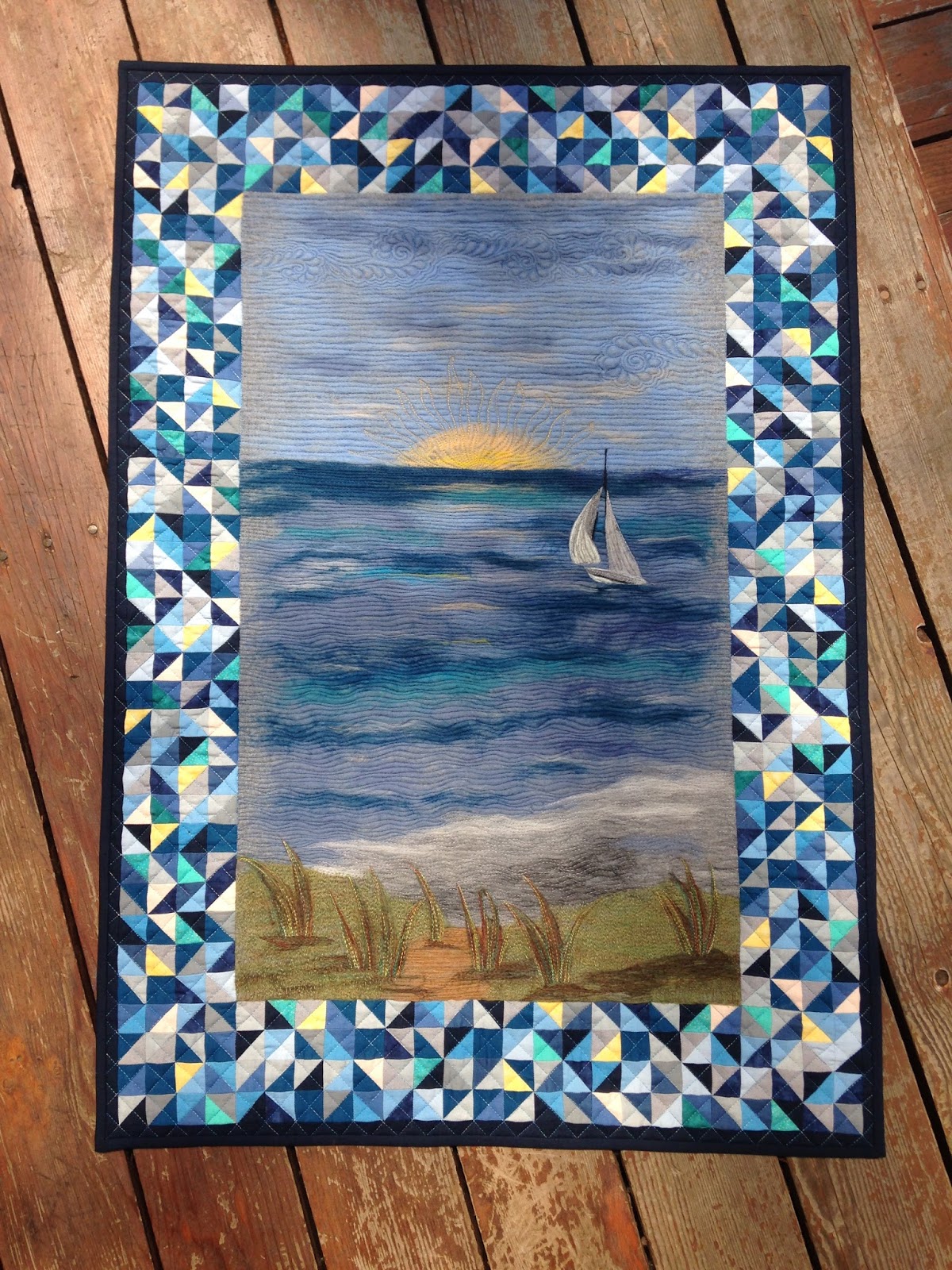 Quilt to the Edge....: Wet Felting and Quilting