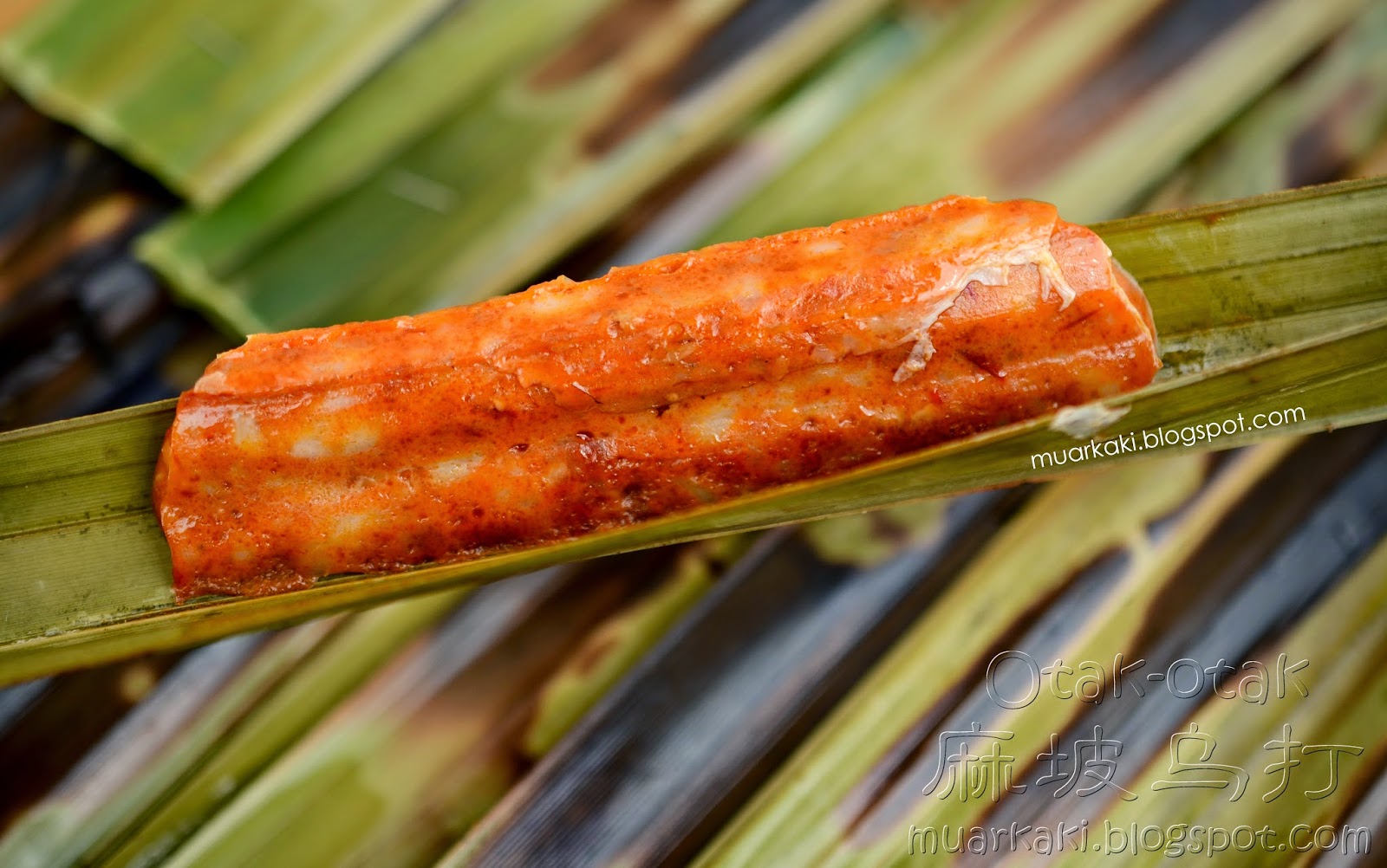 反正闲着没事，一起去吃吃东西吧！: Otak-otak @ Muar