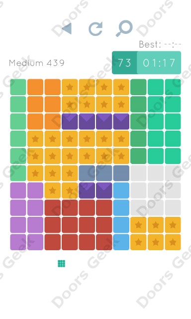 Blocks & Shapes [Medium] Level 439 Solution ~ Doors Geek
