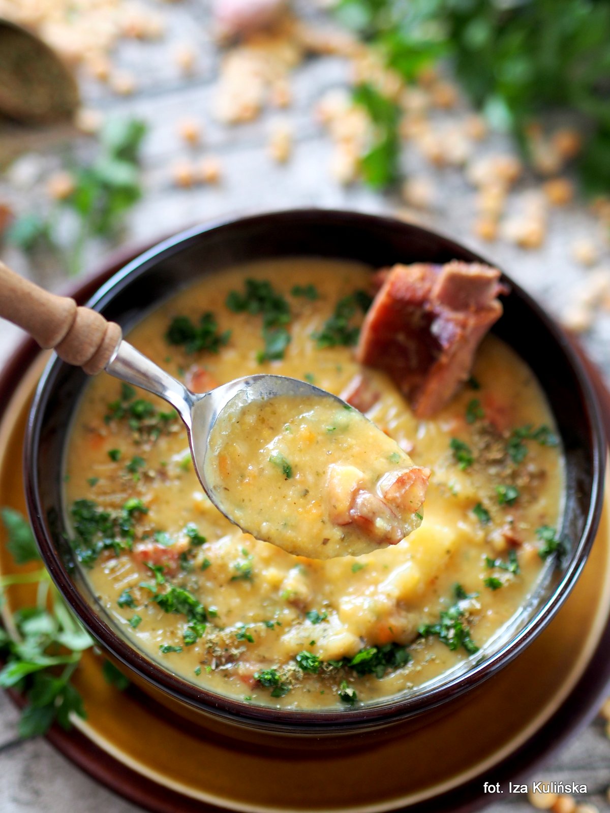 Najlepsza domowa grochówka. Zupa grochowa | Smaczna Pyza