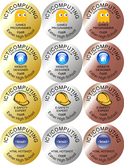 JohnBiltonComputing: Badges, Stickers and Achievement Points 4