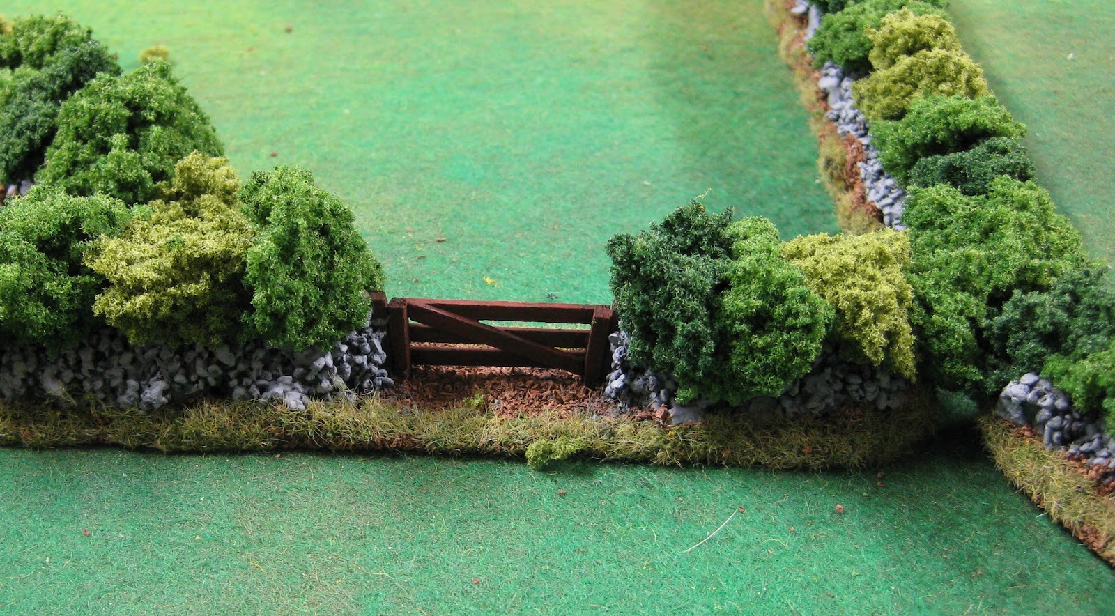 Scott's War-gaming: Normandy terrain finished - Bocage and Bunker