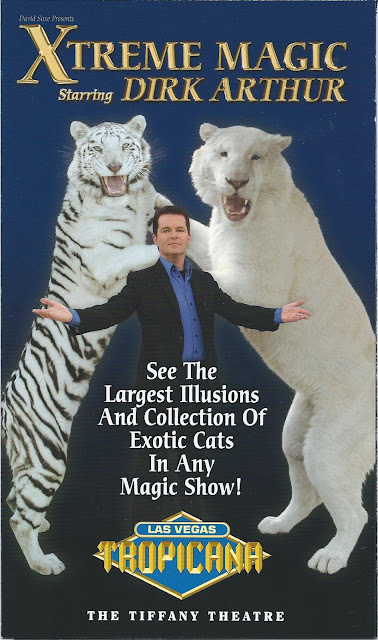 IT'S PURE ENTERTAINMENT..: XTREME MAGIC ..DIRK ARTHUR .. TROPICANA LAS ...