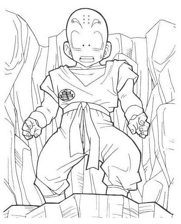 Krillin to color | COLOR AREA