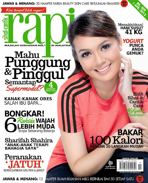 Jom Sihat dengan Makanan Seimbang: Majalah Rapi 1 April 2013