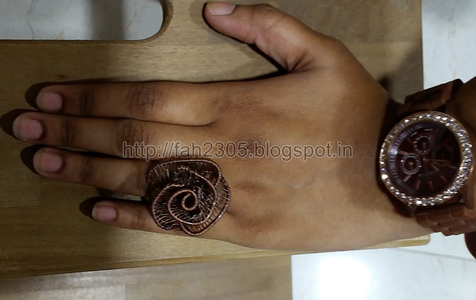 Fah Creations: Copper Wire Finger Rings