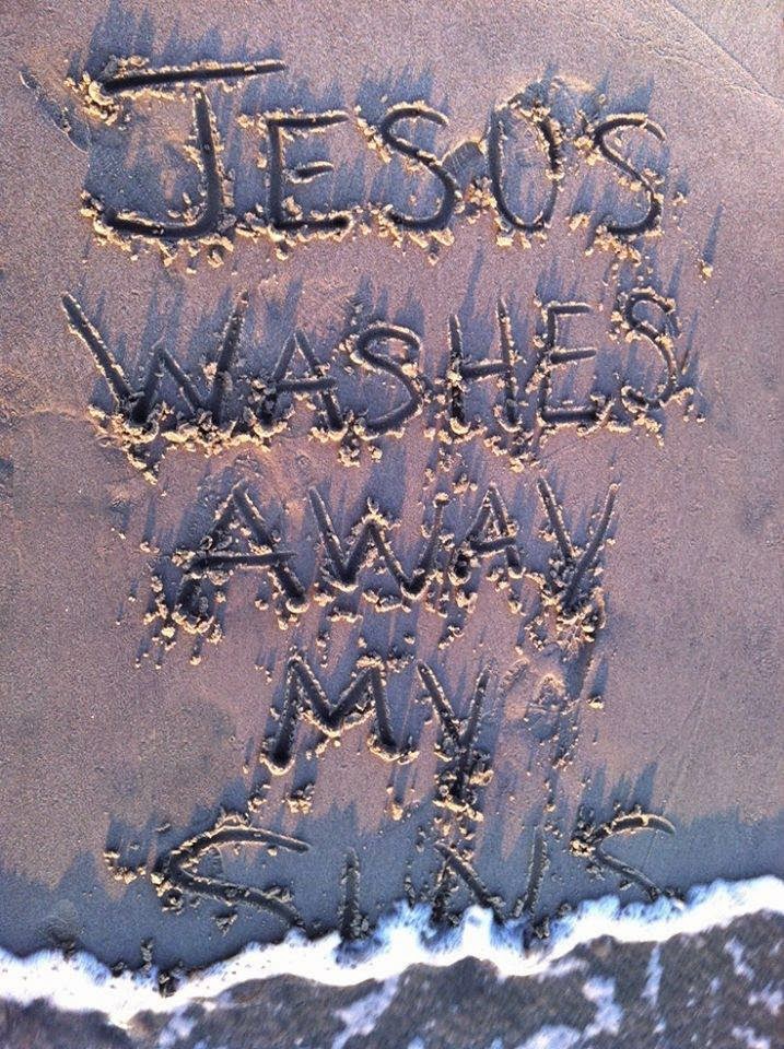 JESUS WASHED MY SINS AWAY