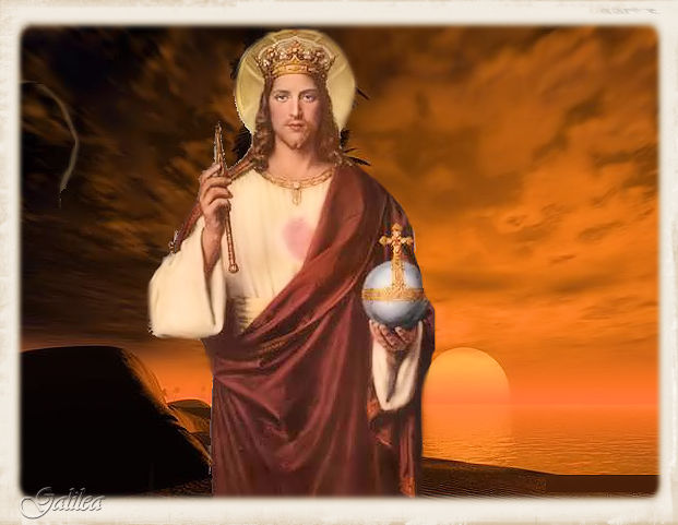 Imágenes religiosas de Galilea: Cristo Rey
