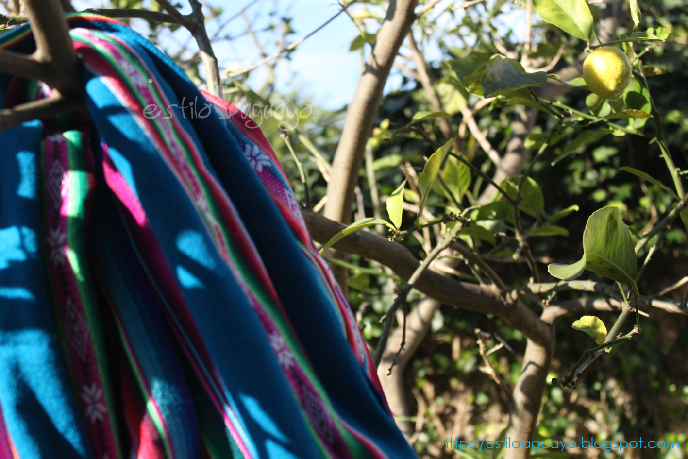 Aguayo Industrial Turquesa / Estilo Aguayo