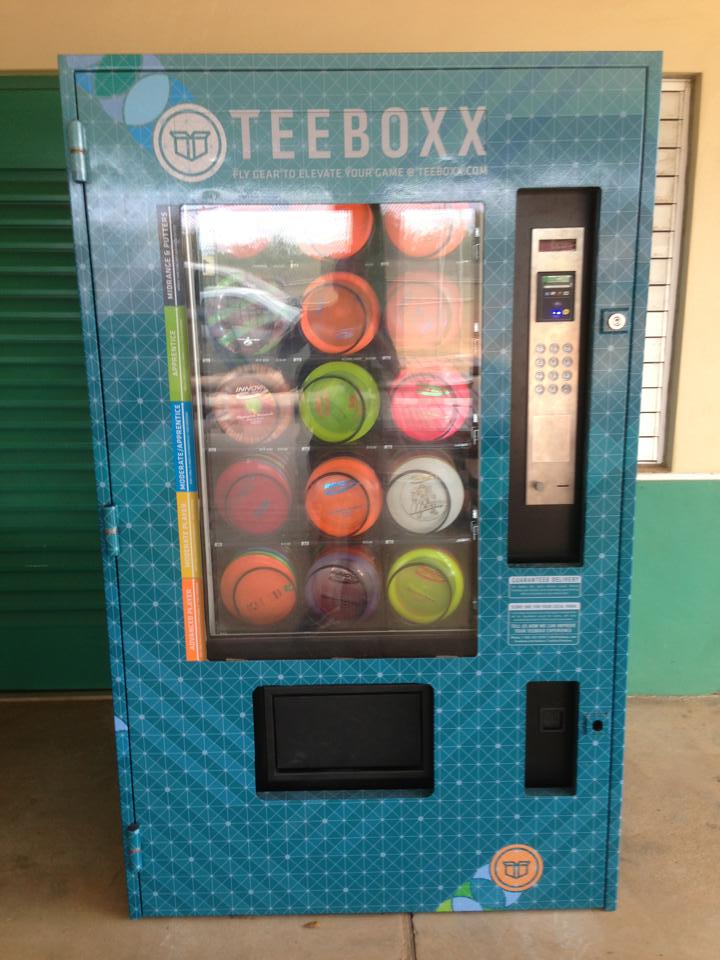 Sludge Output: Frisbee Vending Machine