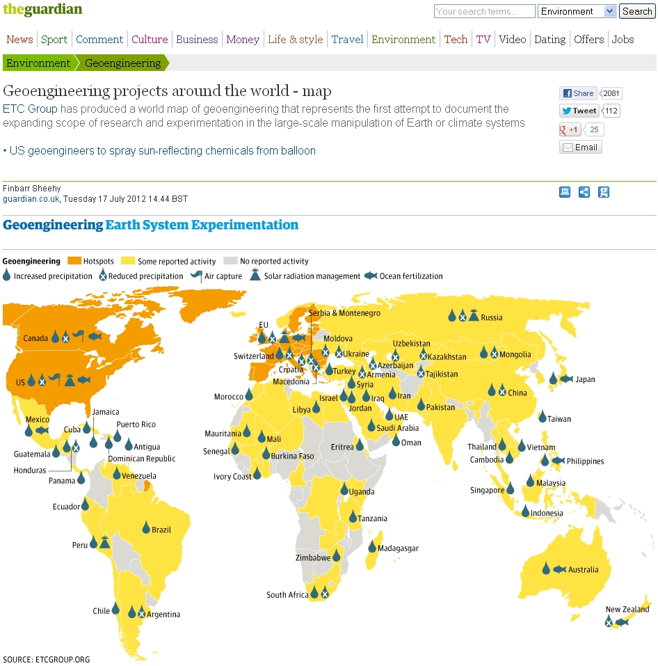 UNDER MATTAN: GEOENGINEERING (för foliehattar?) (2)