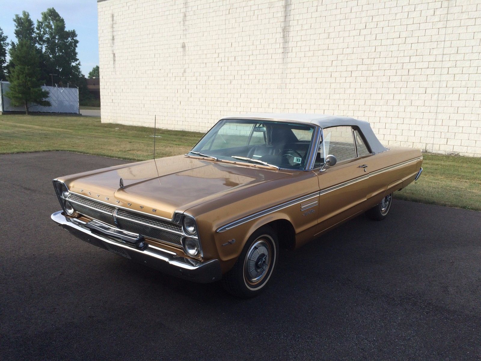 One of Four Known to Exist: 1965 Plymouth Sport Fury Convertible