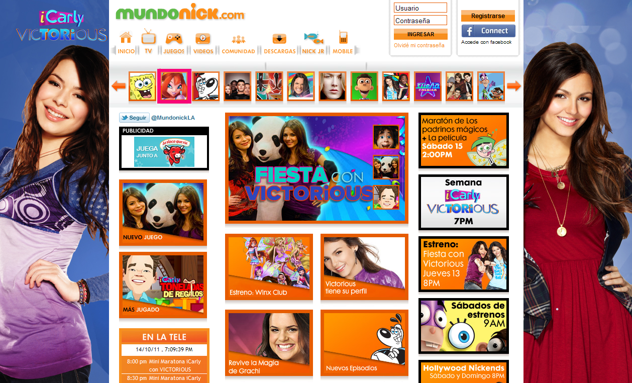 Winx Club on Nickelodeon: Winx Club in Nick Latin America Website!
