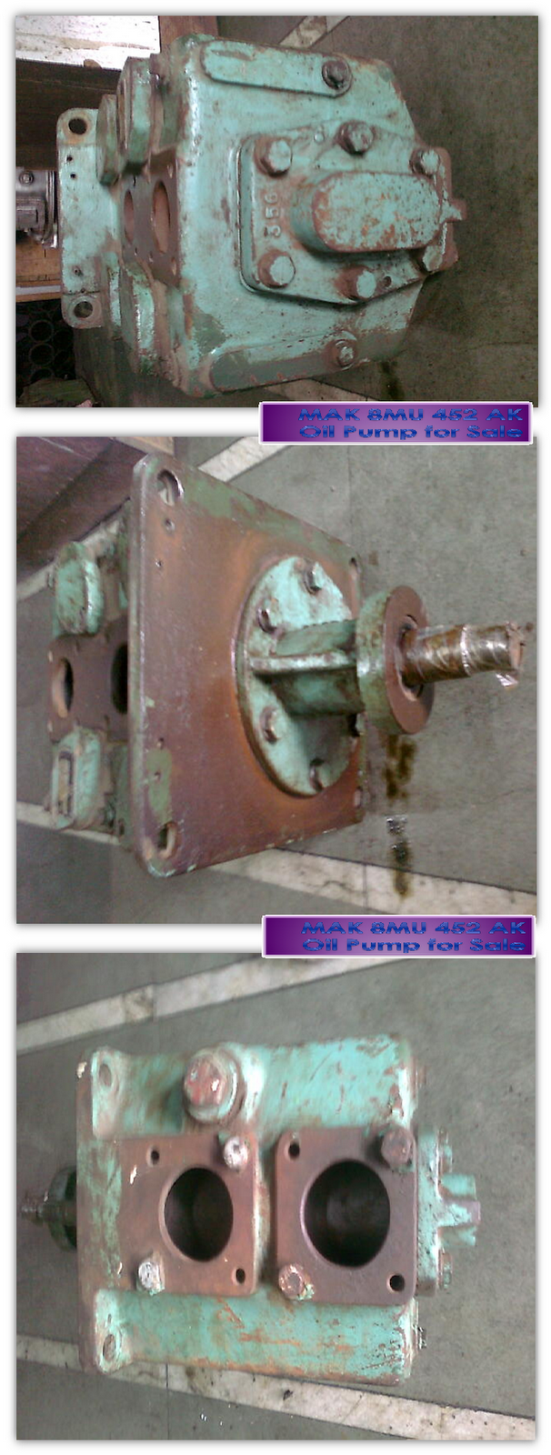 MAK 8 MU 452 AK | OIL PUMP FOR SALE