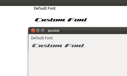 Qt ,Maemo and some other stuff: Using custom Font with Qt