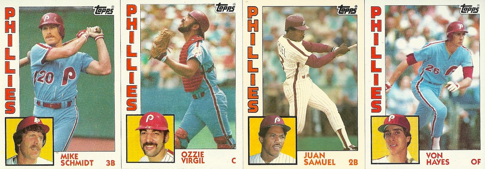 The Phillies Room: 1984 Topps Phillies