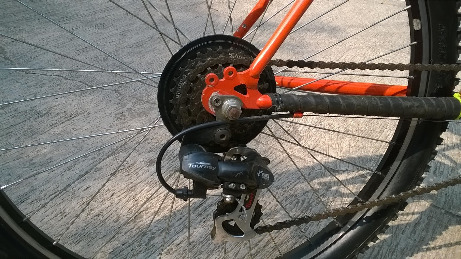 GROSIR SEPEDA FEDERAL di JAKARTA: FEDERAL CITY CAT ORANGE