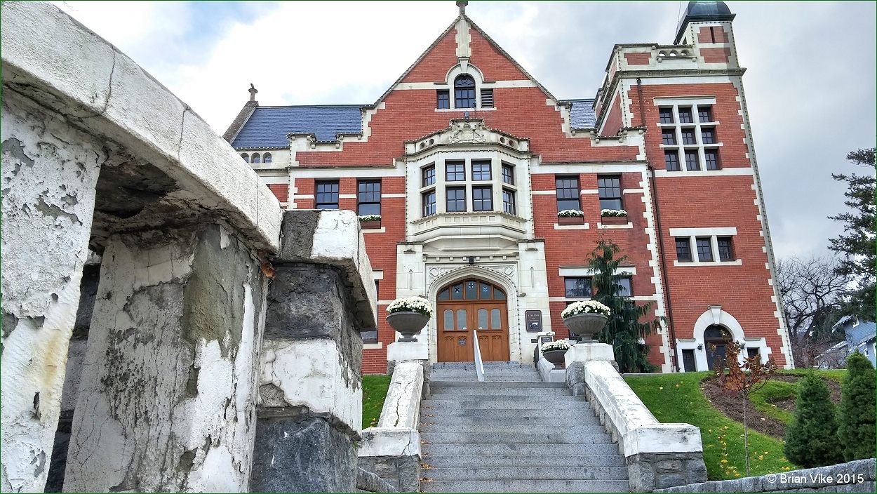 Northern Interior British Columbia: 1909 Brick Courthouse Located In ...