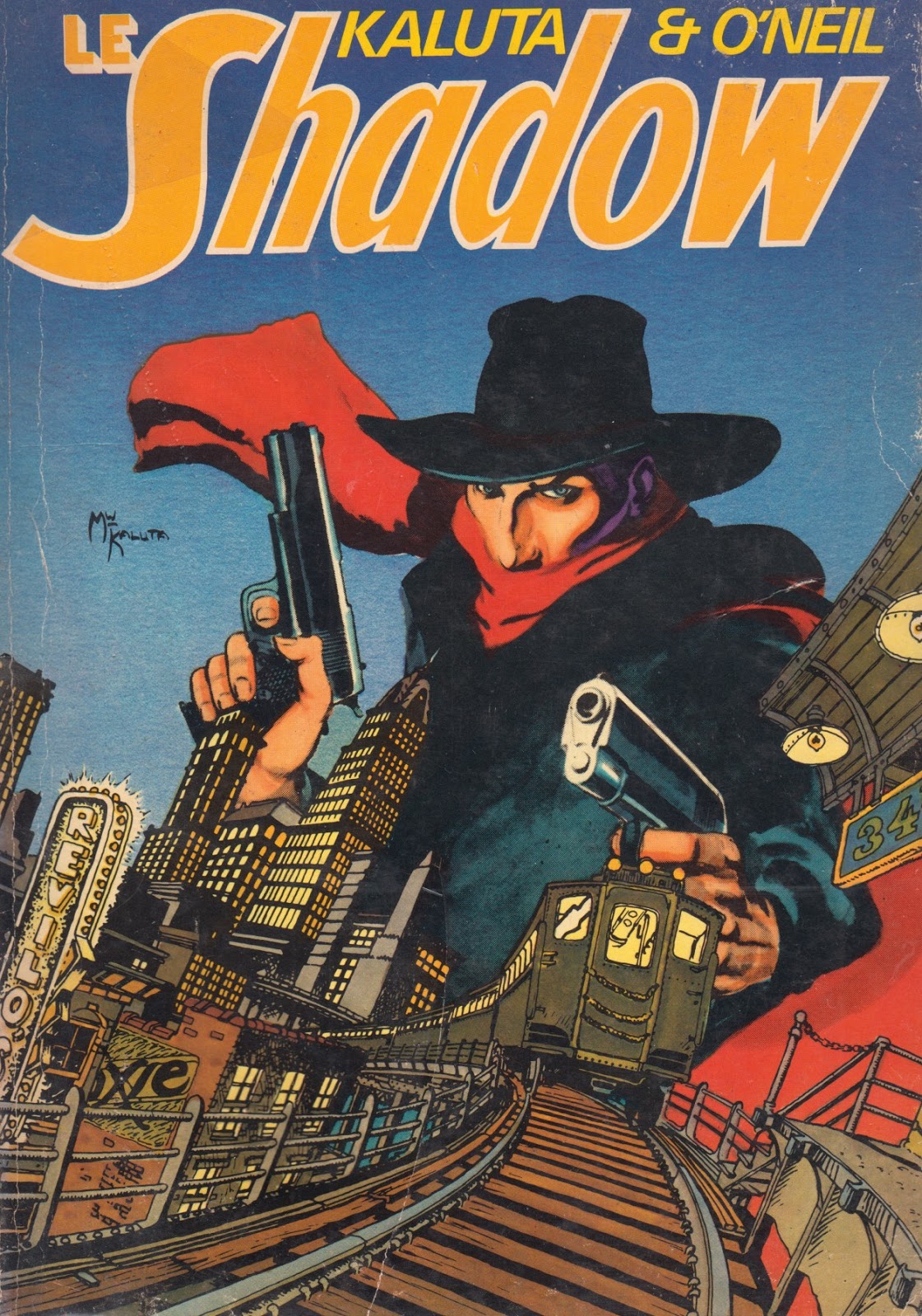 Cap'n's Comics: Le Shadow by Mike Kaluta