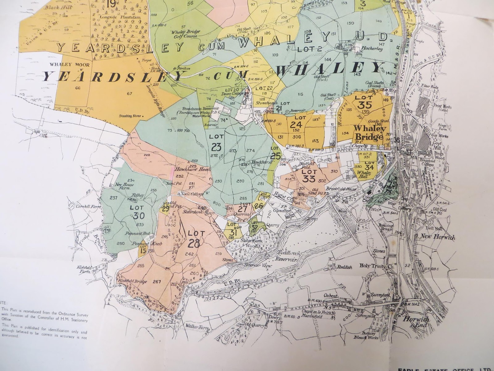 FURNESS VALE HISTORY SOCIETY: Sale of the Jodrell Estate