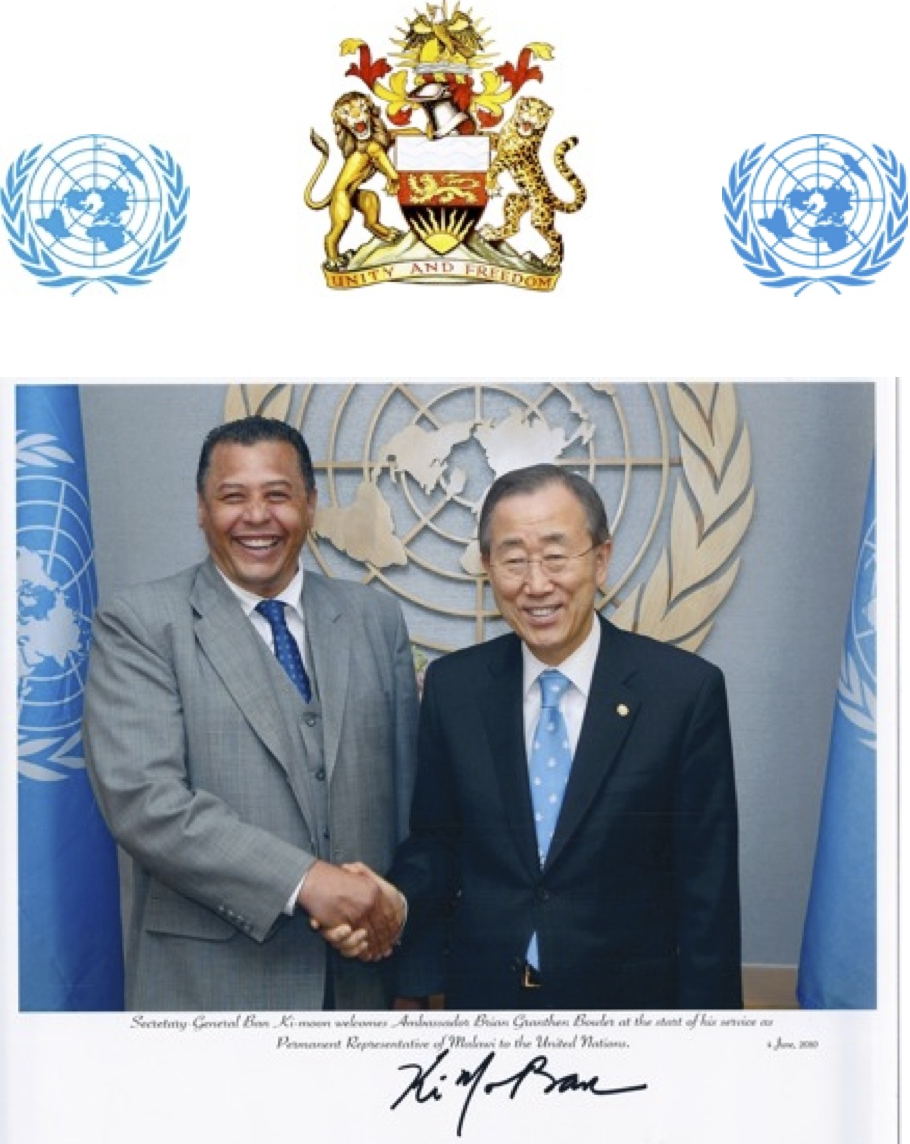 BRIAN G. BOWLER: UN AMBASSADOR BOWLER