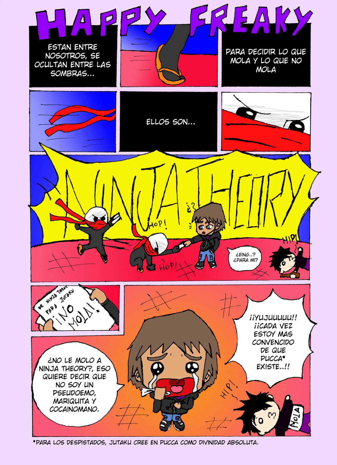 Happy Freaky Jutaku: Happy Freaky 17: Ninja Theory, lo que mola