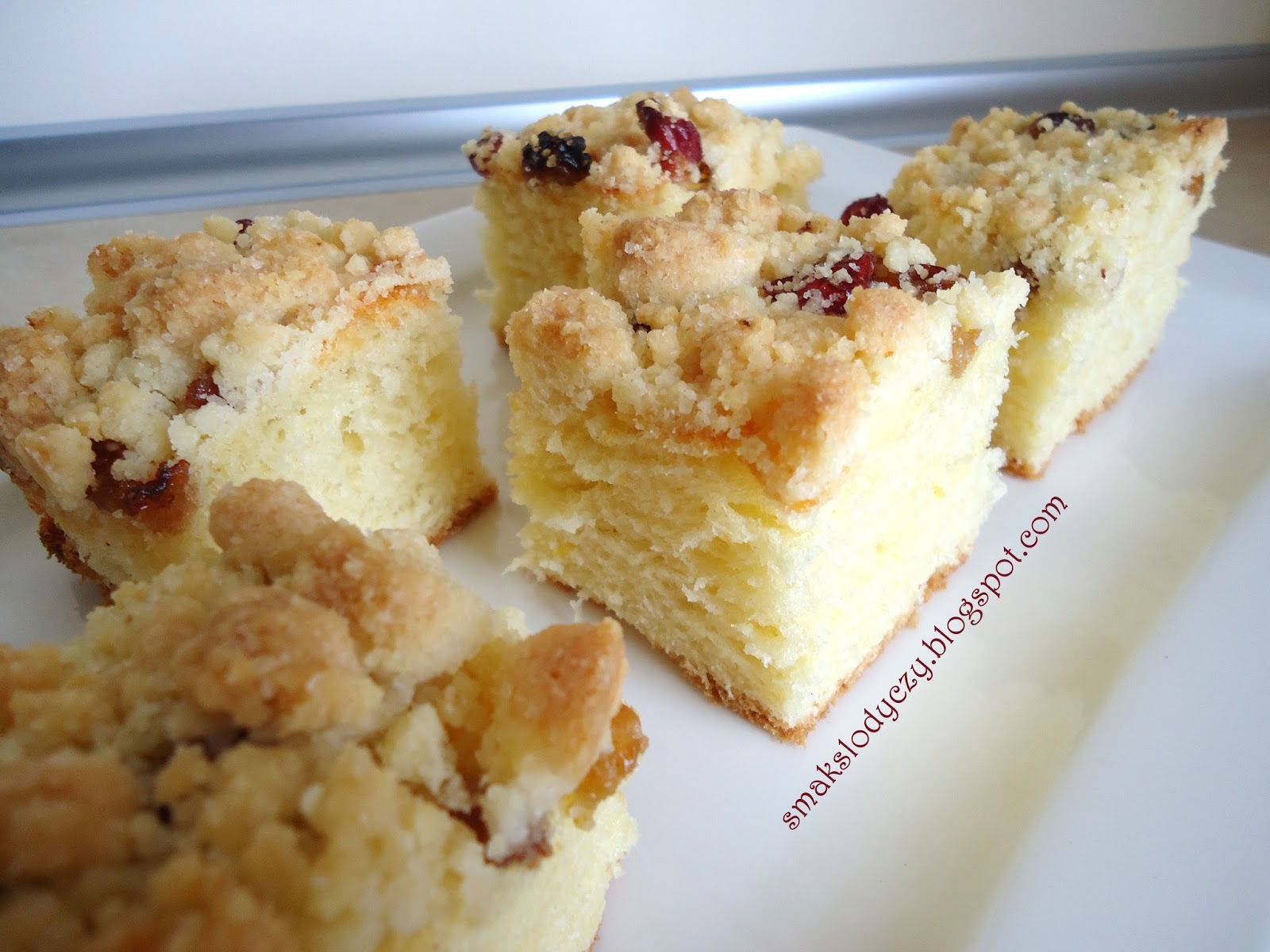 Smak Słodyczy: drożdżówka z kruszonką