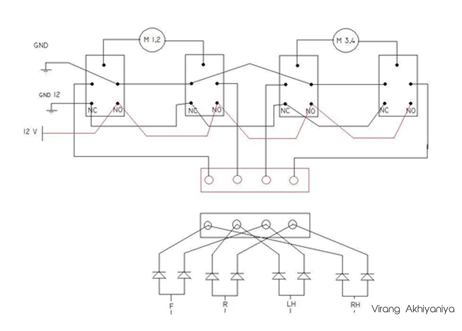 H bridge circuit