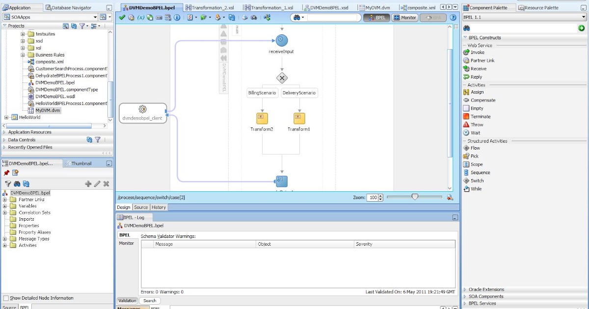 The Oracle Wizard: DVM Demo