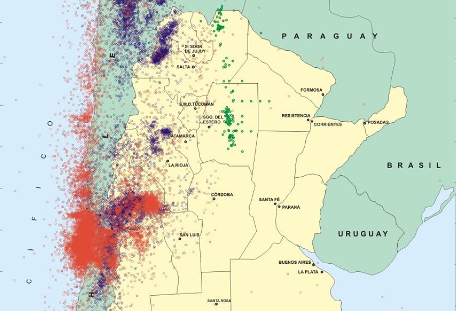 El Planeta Azul: América del Sur.Fallas Geológicas y Sísmicas