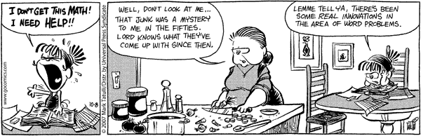 Exit 10A: My Problem With Word Problems