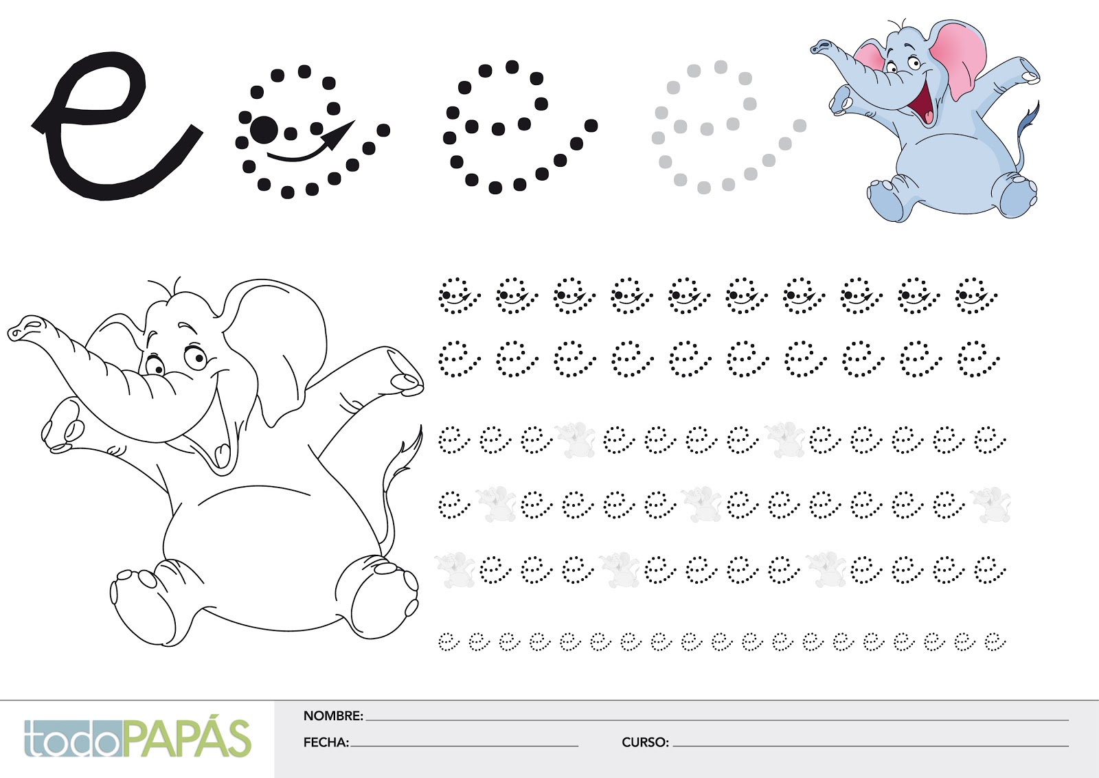 actividades vocales A y E