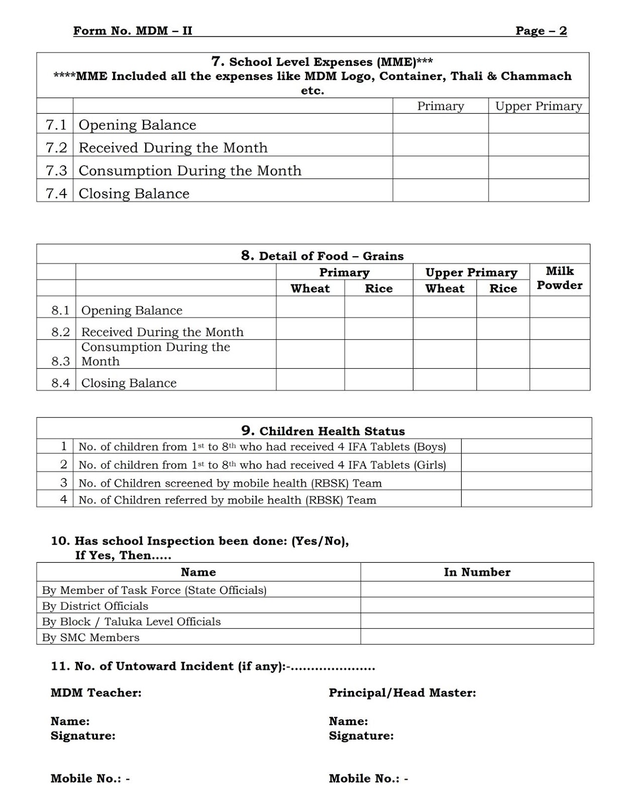 रमेश खोला : MDM Haryana