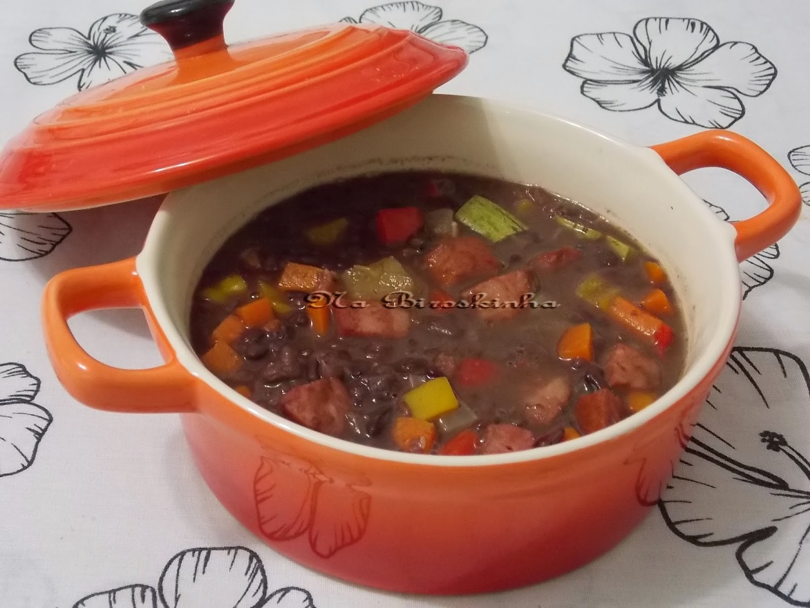 Cozido de Feijão Azuki - Na Biroskinha