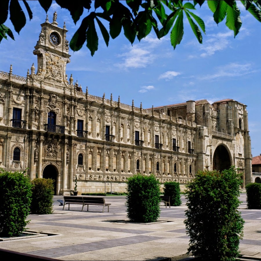Parador de San Marcos en León, España