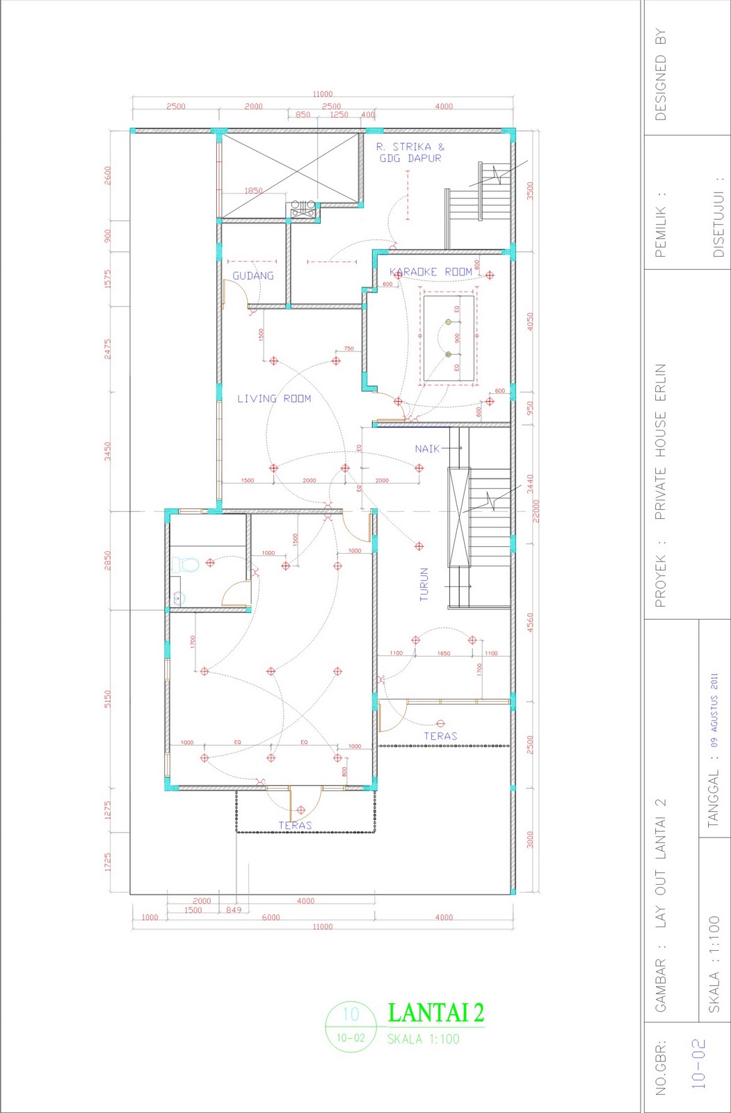 Freelance Drafter & Design: Gambar Kerja Rumah Tinggal 3 Lantai Freelance Drafter & Design: Gambar Kerja Rumah Tinggal 3 Lantai
