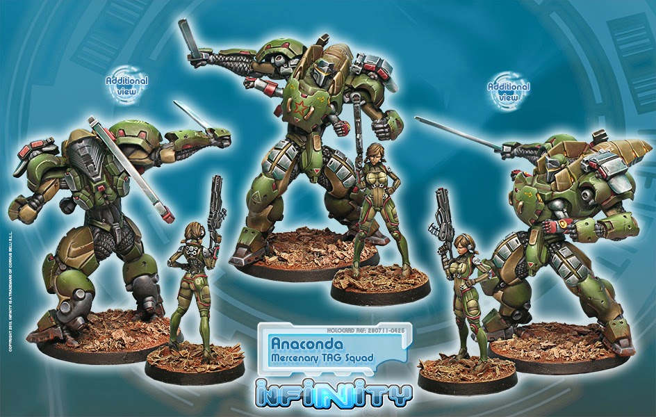 Tabletop Fix: Corvus Belli - New Infinity Releases