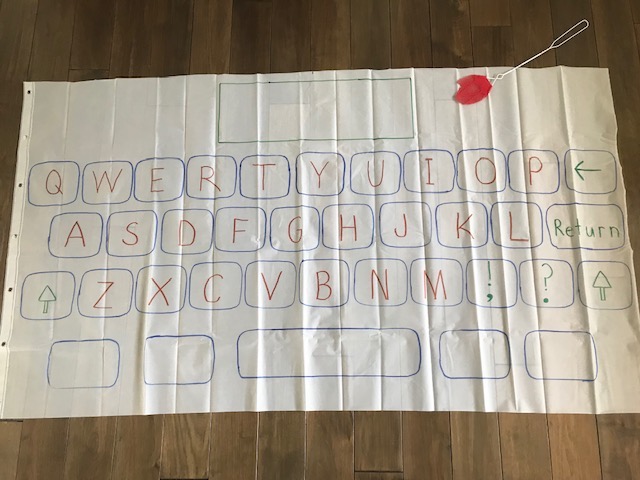 DIY GIANT KEYBOARD - Dr. Jean & Friends Blog