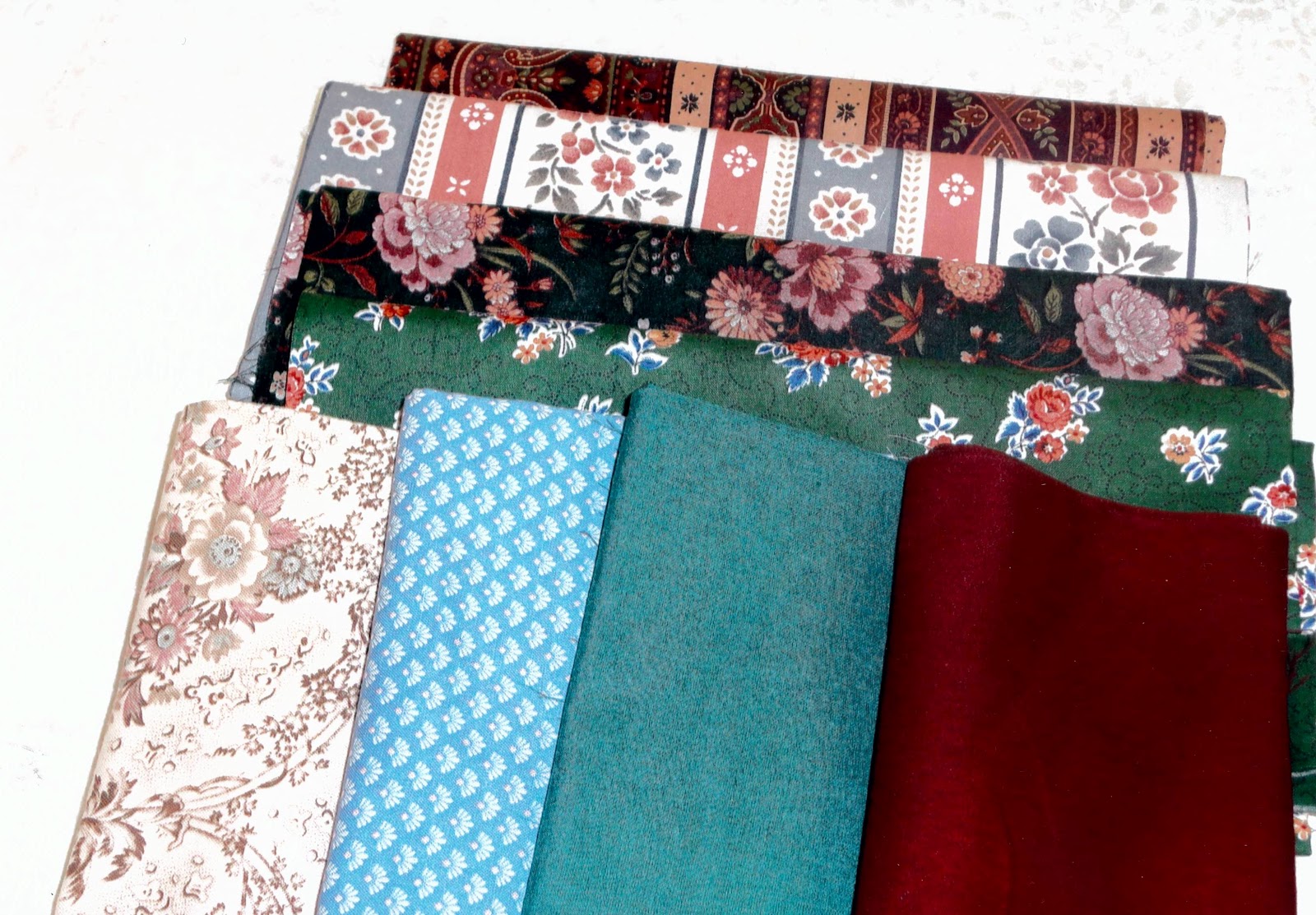 In The Bag ~ Ugly Fabric Quilt Challenge: Ugly fabrics received