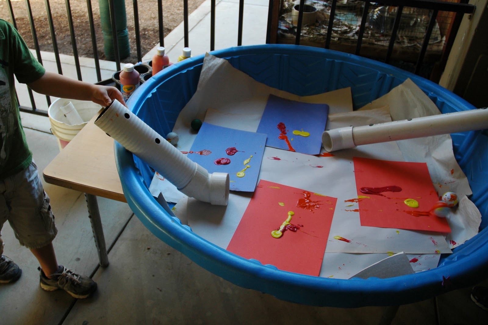 Exploring the Outdoor Classroom: PVC = Science and Art!