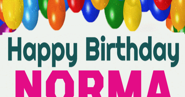 Happy Birthday Norma images gif