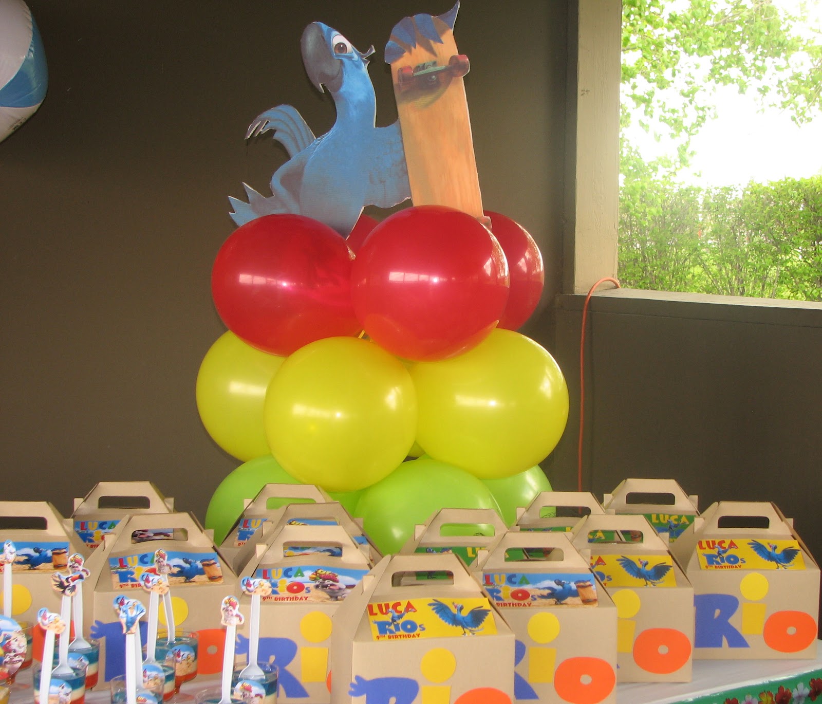 Utopia Party Decor: Rio Party Decor