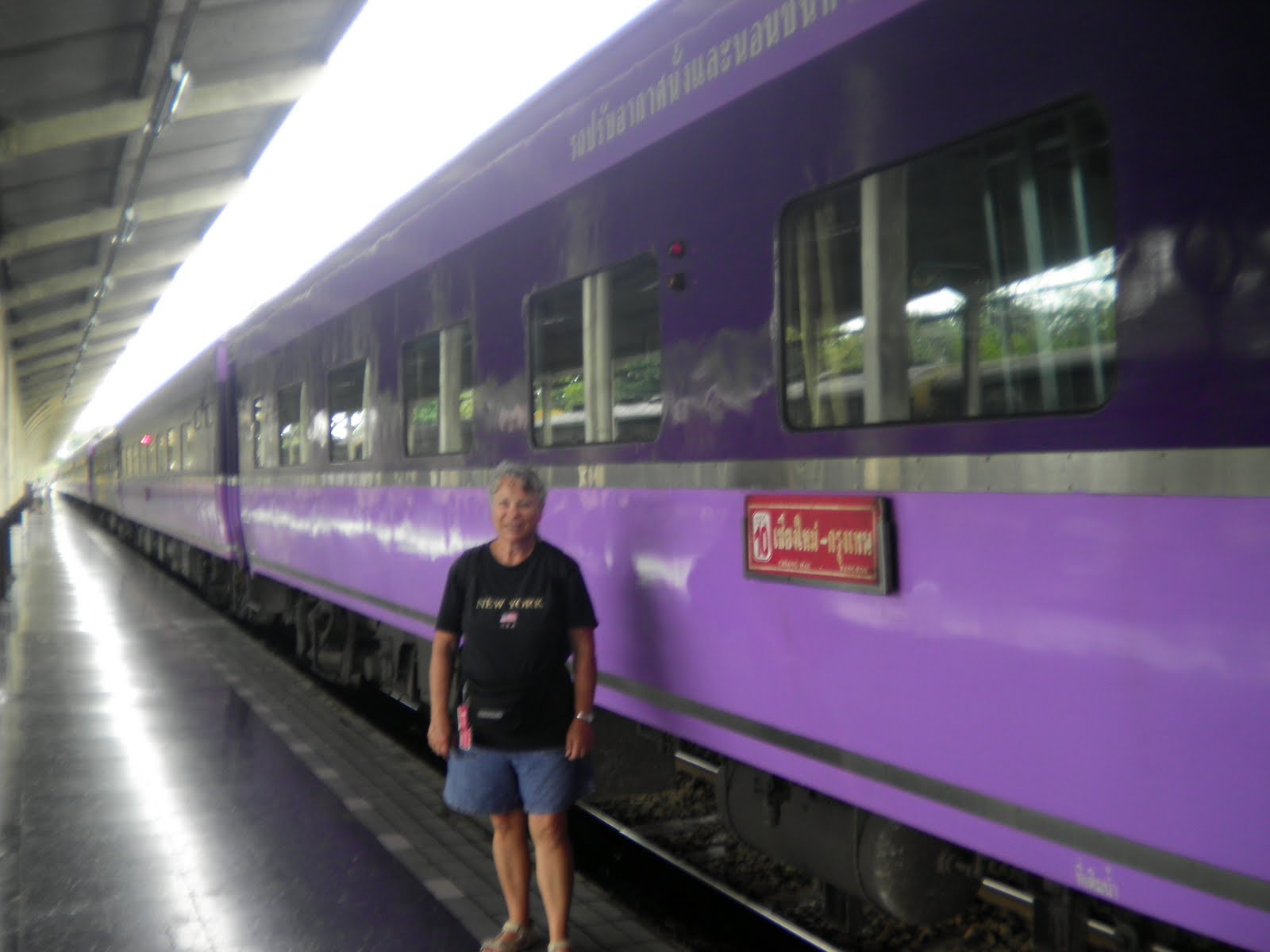 L.J. Popp's World adventures!: The Inauspicious Purple Train & Siam ...