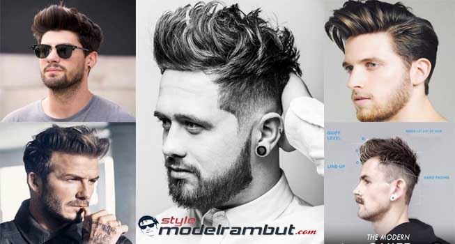 Model Rambut Jambul Depan Pendek Pria | Model Rambut Pendek 2019
