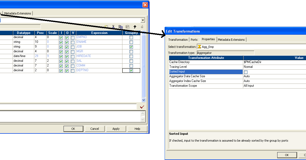 Oracle Business Intelligence: Aggregator Transformation