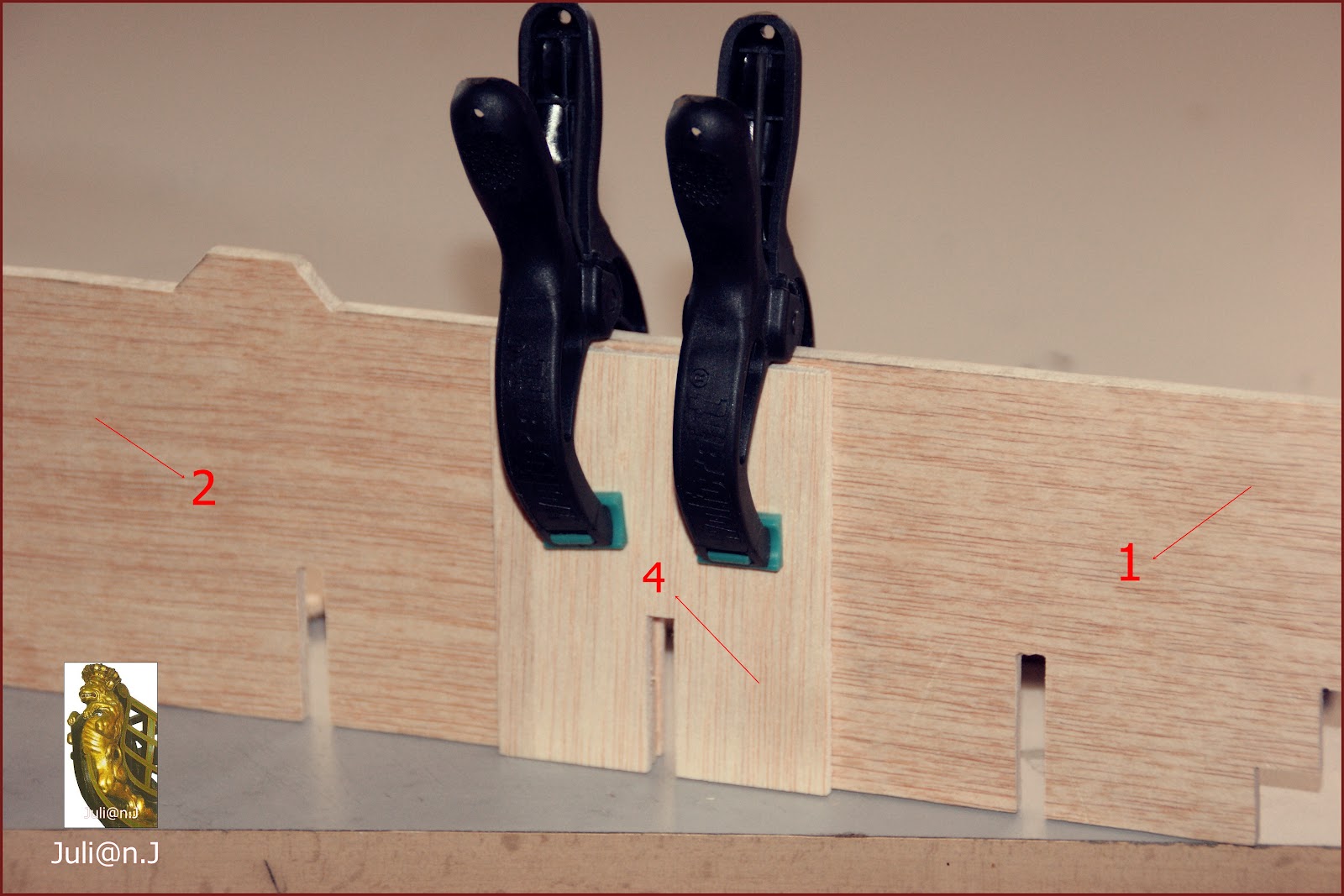 El Soleil Royal paso a paso: Colocación de la falsa quilla y refuerzos ...