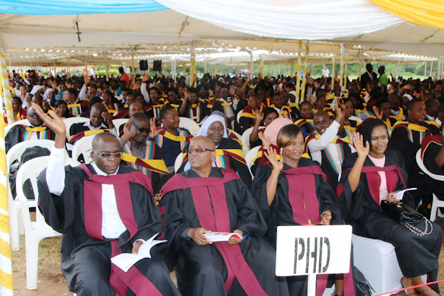 WAHITIMU CHUO CHA SAUT MWANZA 2017 WAKABIDHIWA RASMI NONDO ZAO. ~ g sengo